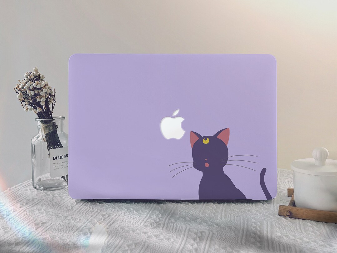 Cartoon Purple Magic Cat MacBook Case MacBook Pro 13 2020 MacBook M1 ...