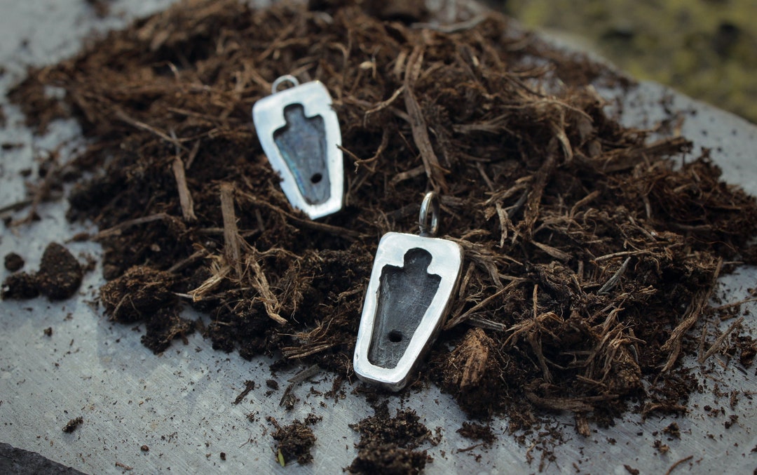 Stone Coffin - Handmade, Memento Mori, Macabre, Gothic Jewellery - Etsy