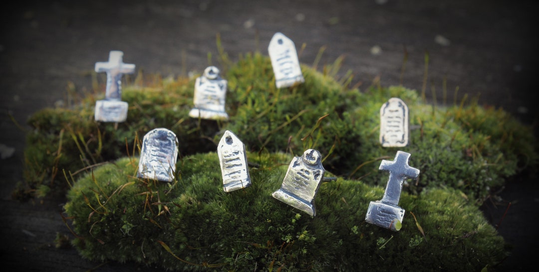 Graveyard - Memento Mori, Macabre, Gothic Themed - Etsy