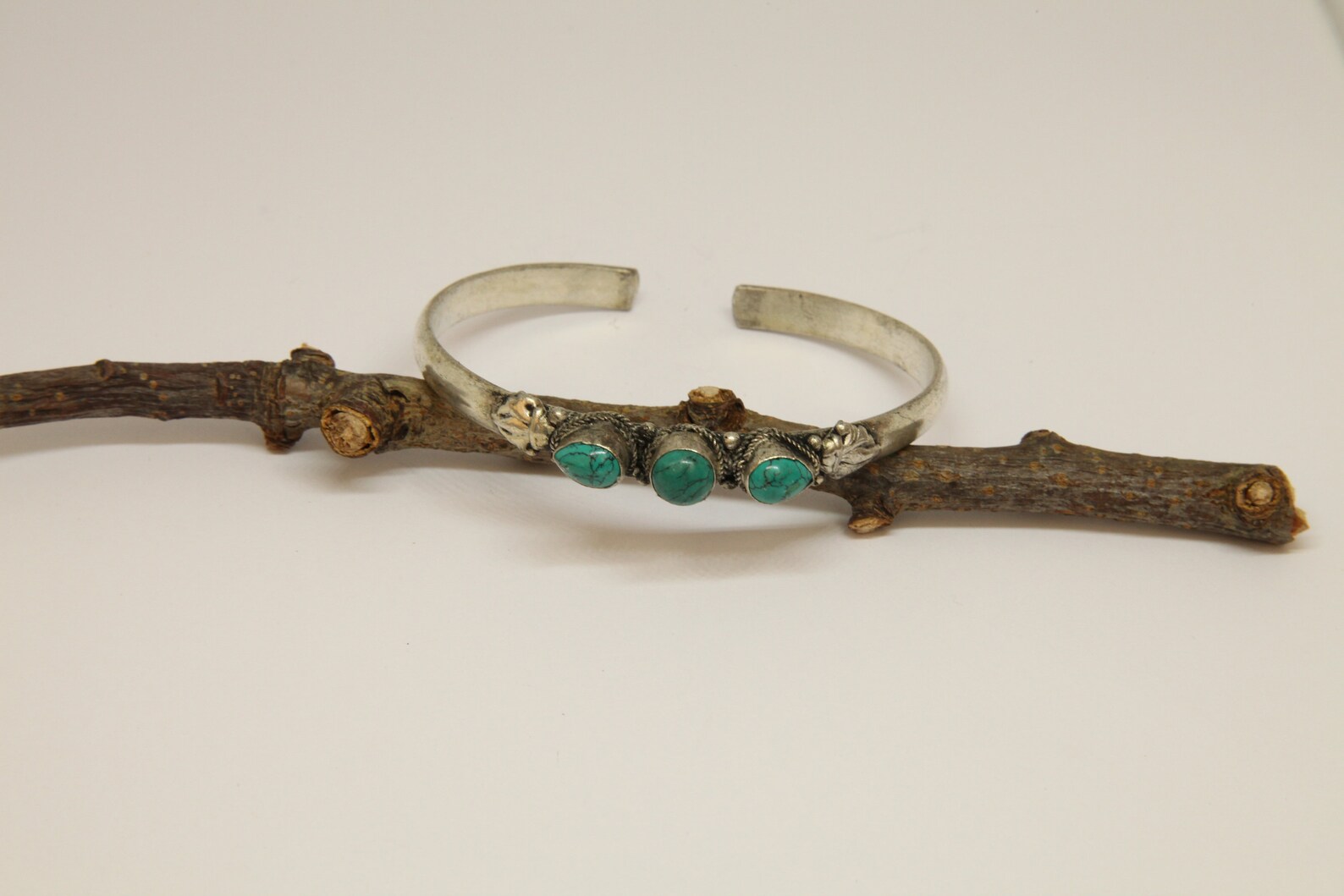 Ethnic Turquoise Bracelet Bangle Nepalese Cuff Bracelet | Etsy