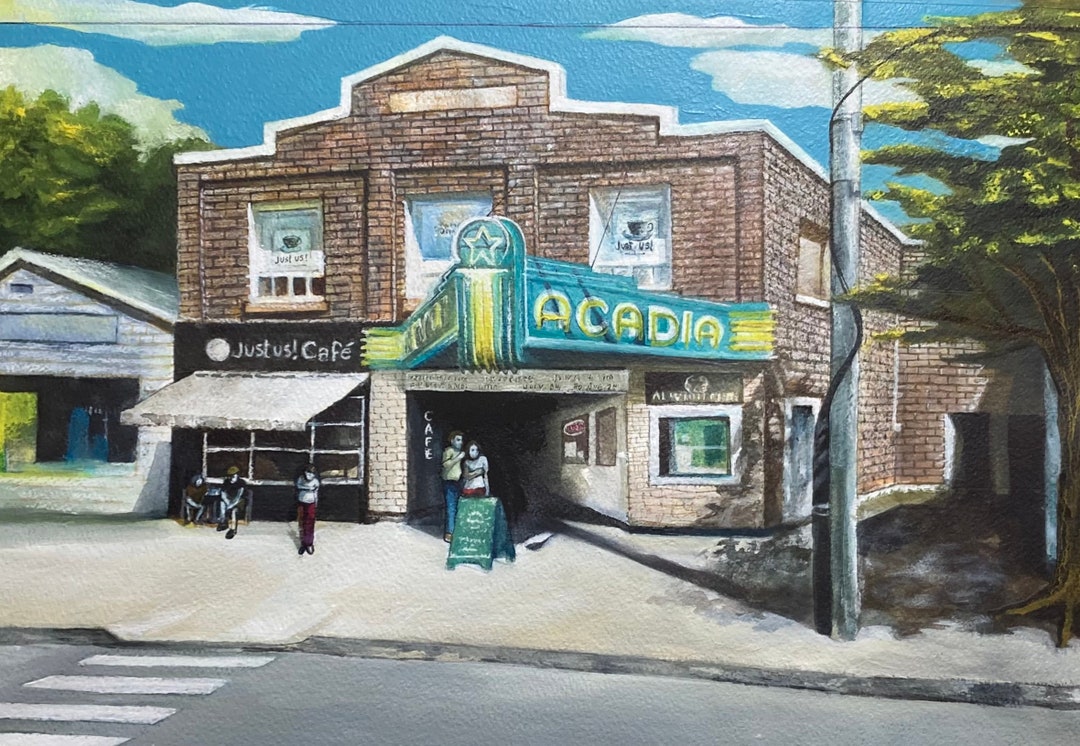 Under the Marquee, Acadia Theatre Wolfville, NS - Etsy