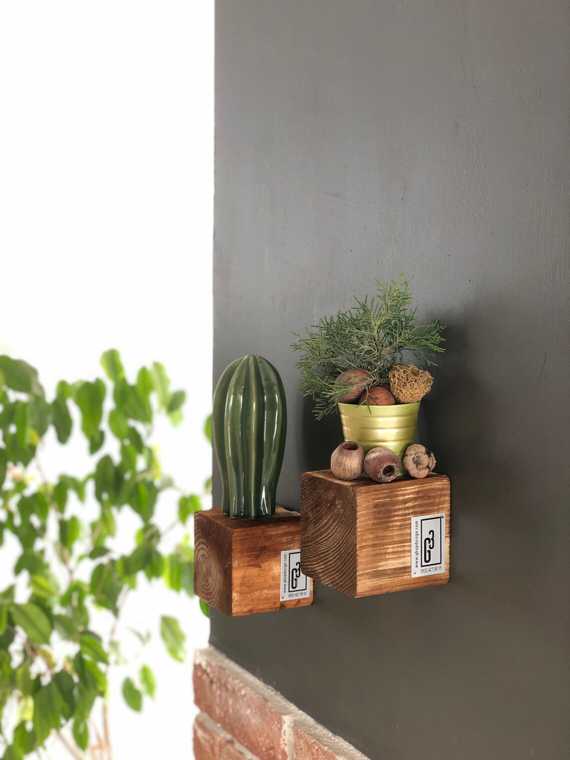 Wood Cubic Wall Decor, Wall Art, Wooden Art, Minimalist, Wall Decor ...