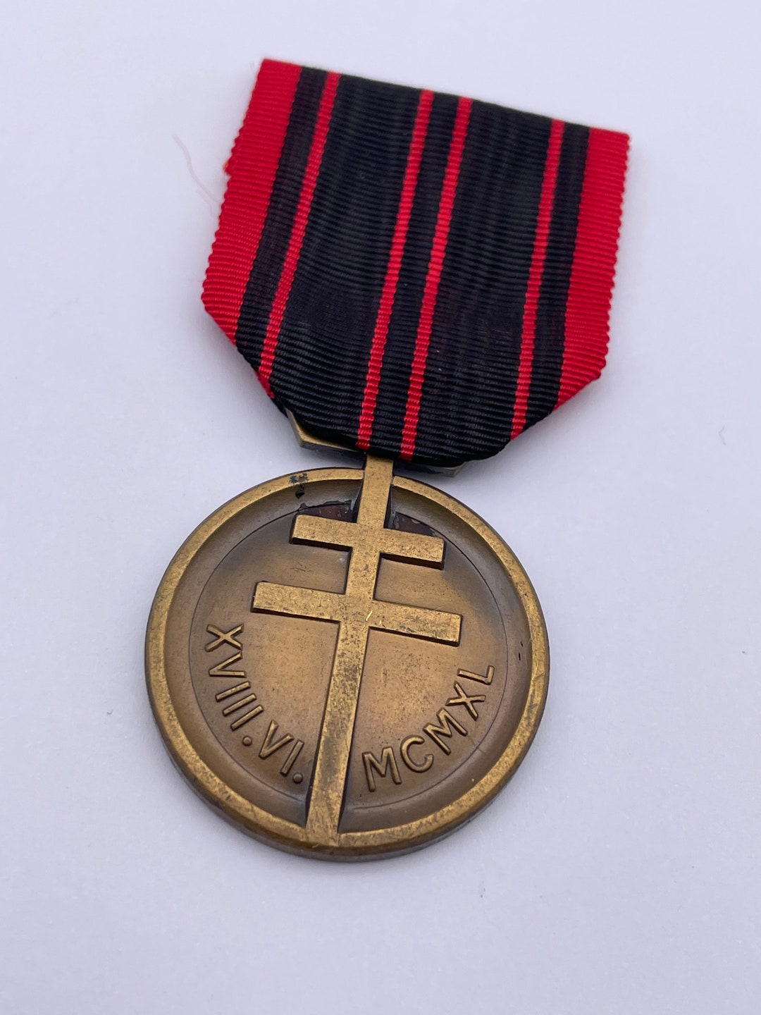 Original World War Two French Medal of the Resistance - Etsy