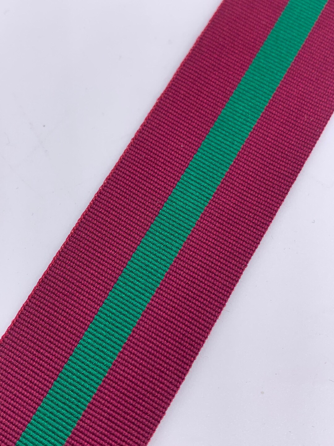 King's African Rifles Long Service Good Conduct Medal Ribbon, Full Size ...