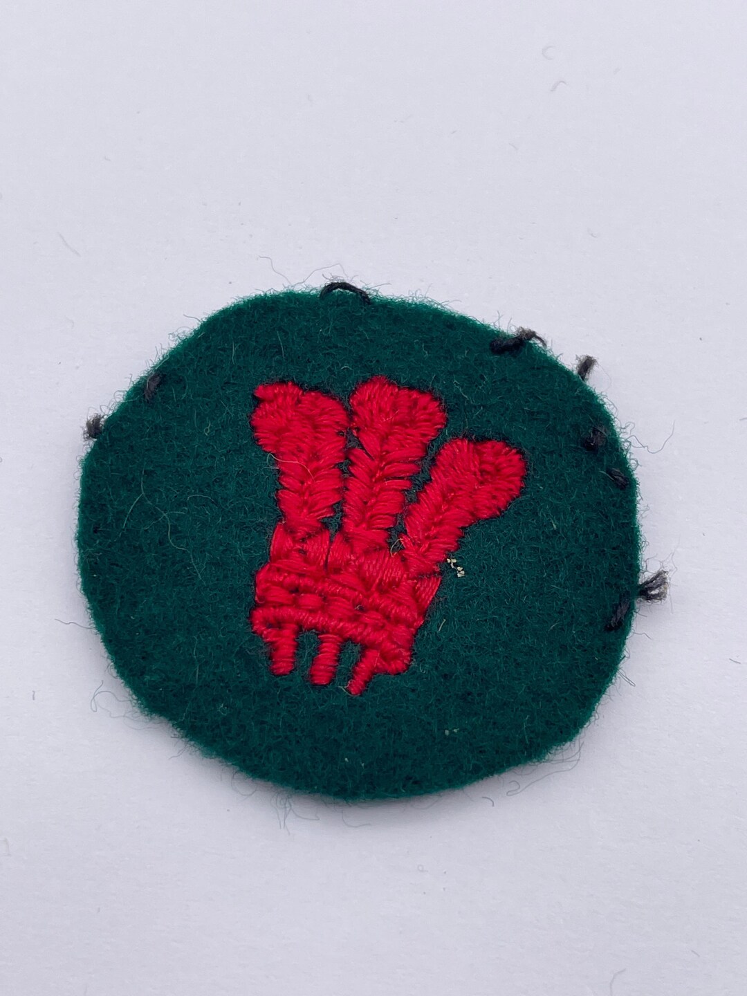 Original World War Two British North Wales District Command Patch - Etsy