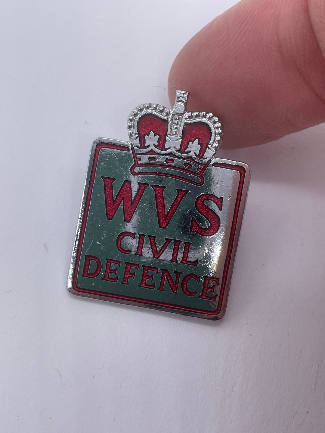 Original Post World War Two Era Pin Back Badge Women's - Etsy