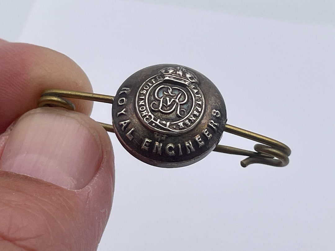 Original World War One Era Sweetheart Brooch Royal Engineers - Etsy