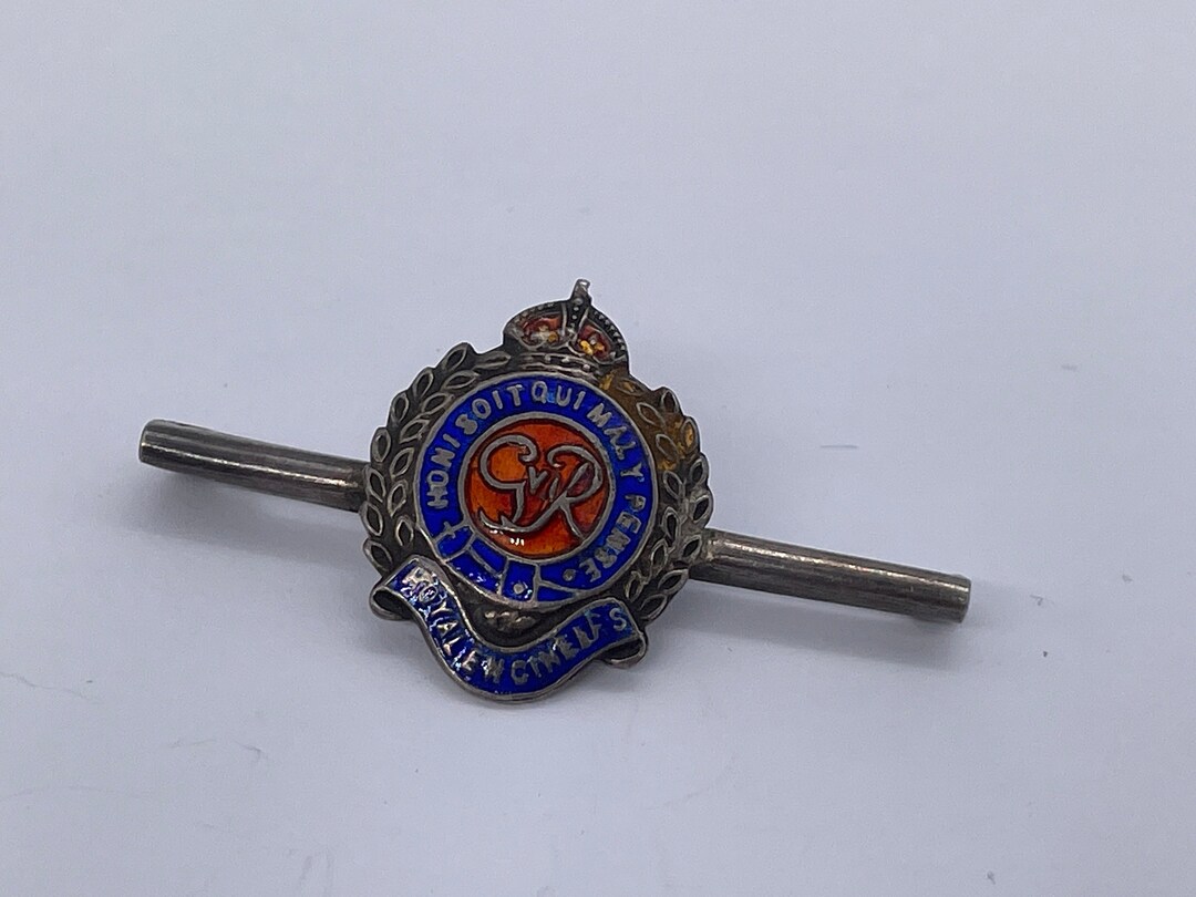 Original World War Two Era Sweetheart Brooch, Sterling Silver, Royal Engineers - Etsy