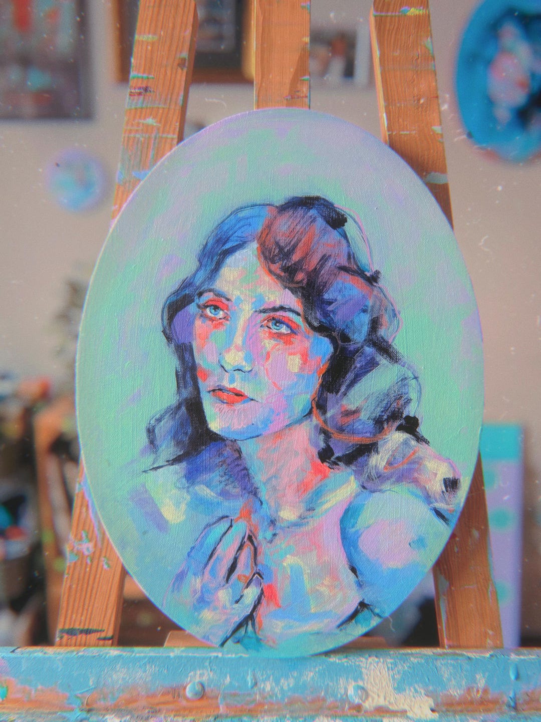 Florence Welch ORIGINAL PAINTING - Etsy