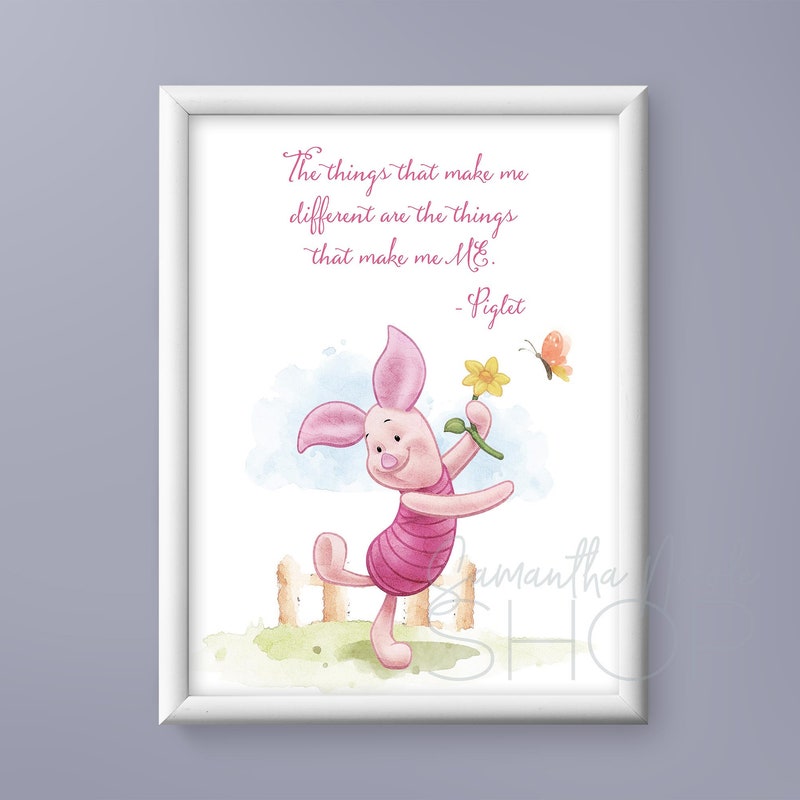 Piglet Quote - Etsy