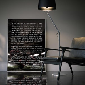 Al Pacino - Any Given Sunday Speech "inch by Inch" . Motivational ...