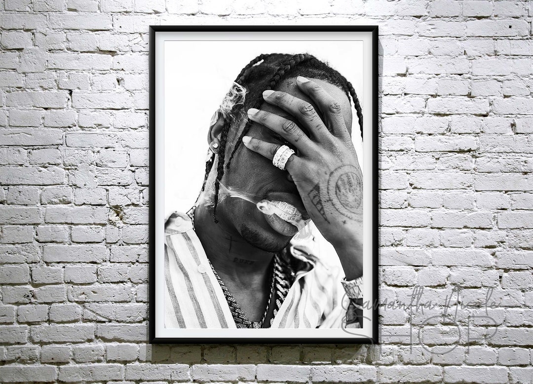Travis Scott . Printable Poster. Digital Download. - Etsy