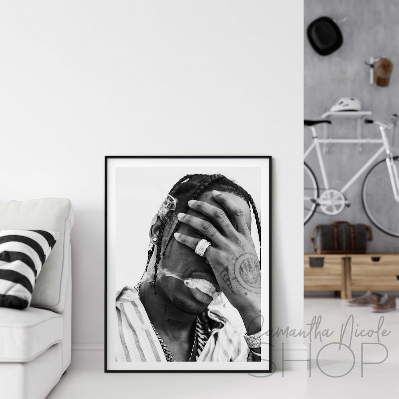 Travis Scott . Printable Poster. Digital Download. - Etsy