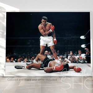Muhammad Ali Vs Sonny Liston. First Round KO 1965. One of Boxing Most ...