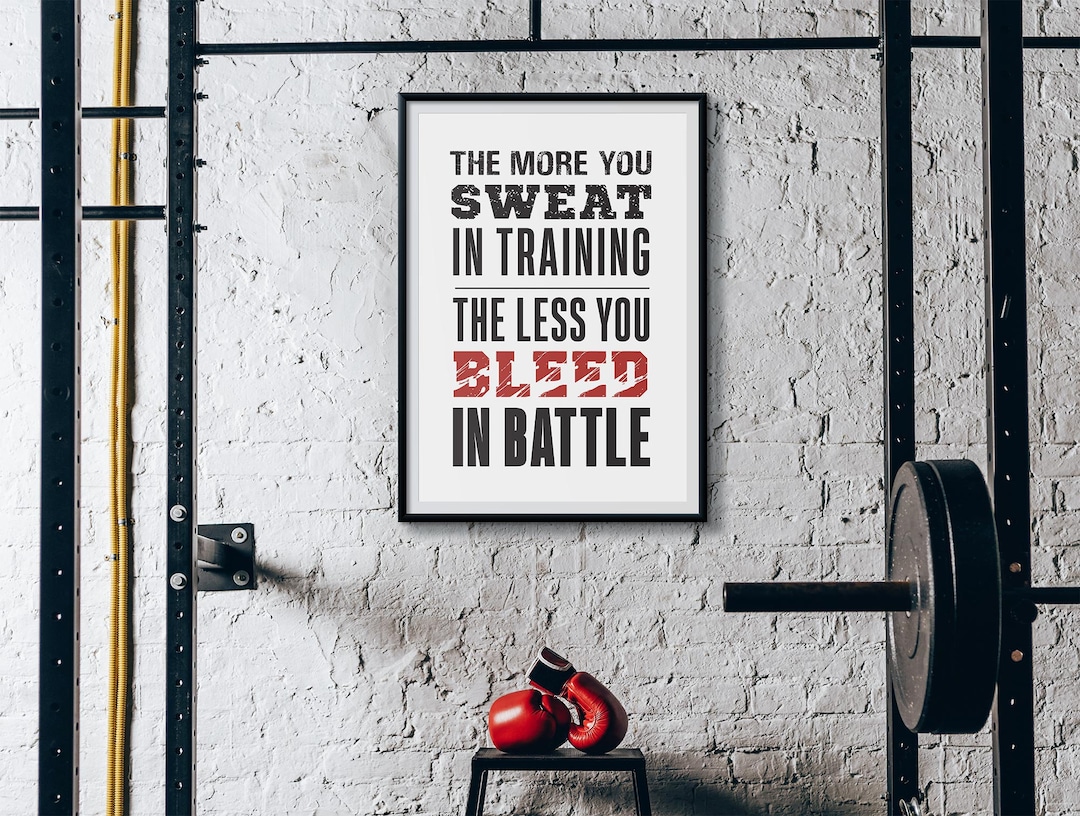 The More You Sweat in Training, the Less You Bleed in Battle ...
