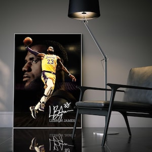 Lebron James. Wall Decor Printable Poster - Etsy
