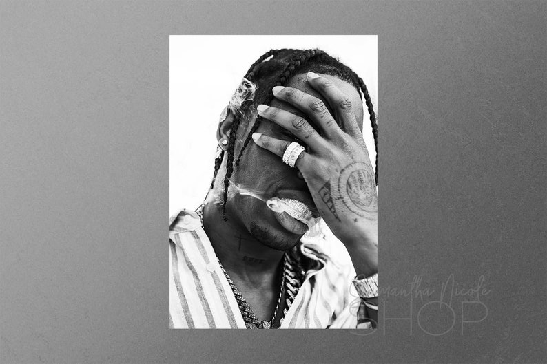 Travis Scott . Printable Poster. Digital Download. - Etsy