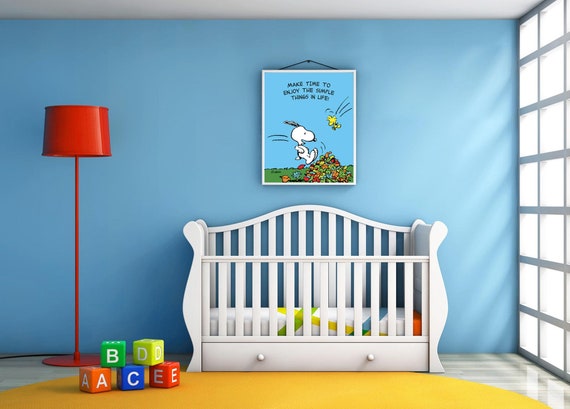 Snoopy Getting Ready For Bed