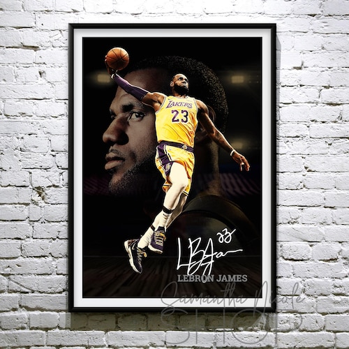 Lebron James. Wall Decor Printable Poster - Etsy