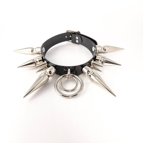 Spiked Choker - Etsy