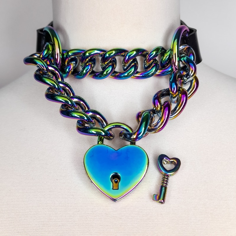 Locking Slave Collar - Etsy