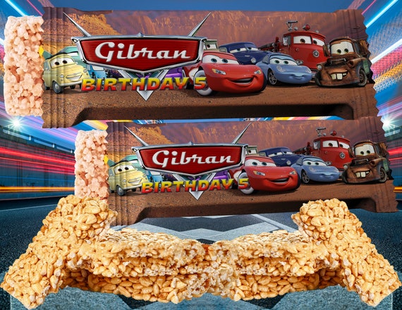 Cars Rice Krispies Labels Cars Rice Krispie Treats Cars - Etsy