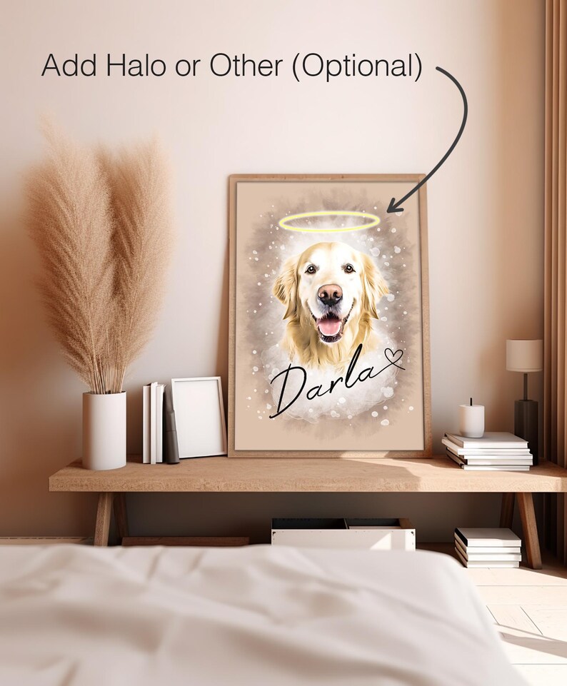 3 Pets Portrait, Multiple Dogs, Multiple Dog Portrait, Customized Cat ...