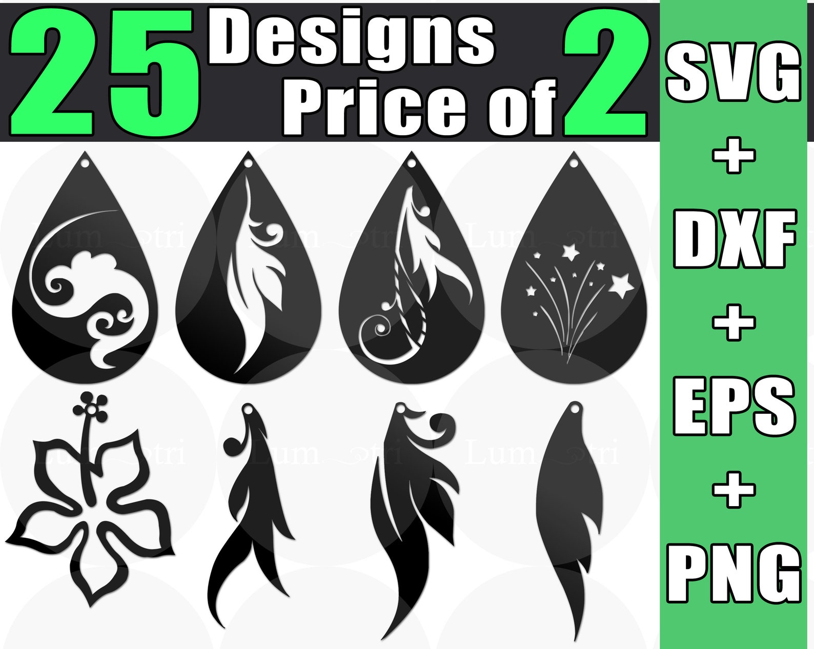 Earring Svg Faux Leather Earring Svg Earring Svg Files - Etsy