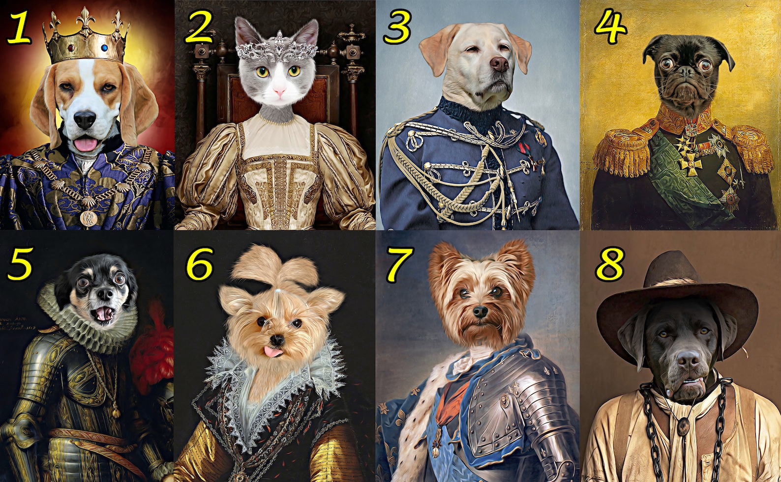 Custom dog painting pet memorial dog portrait custom | Etsy