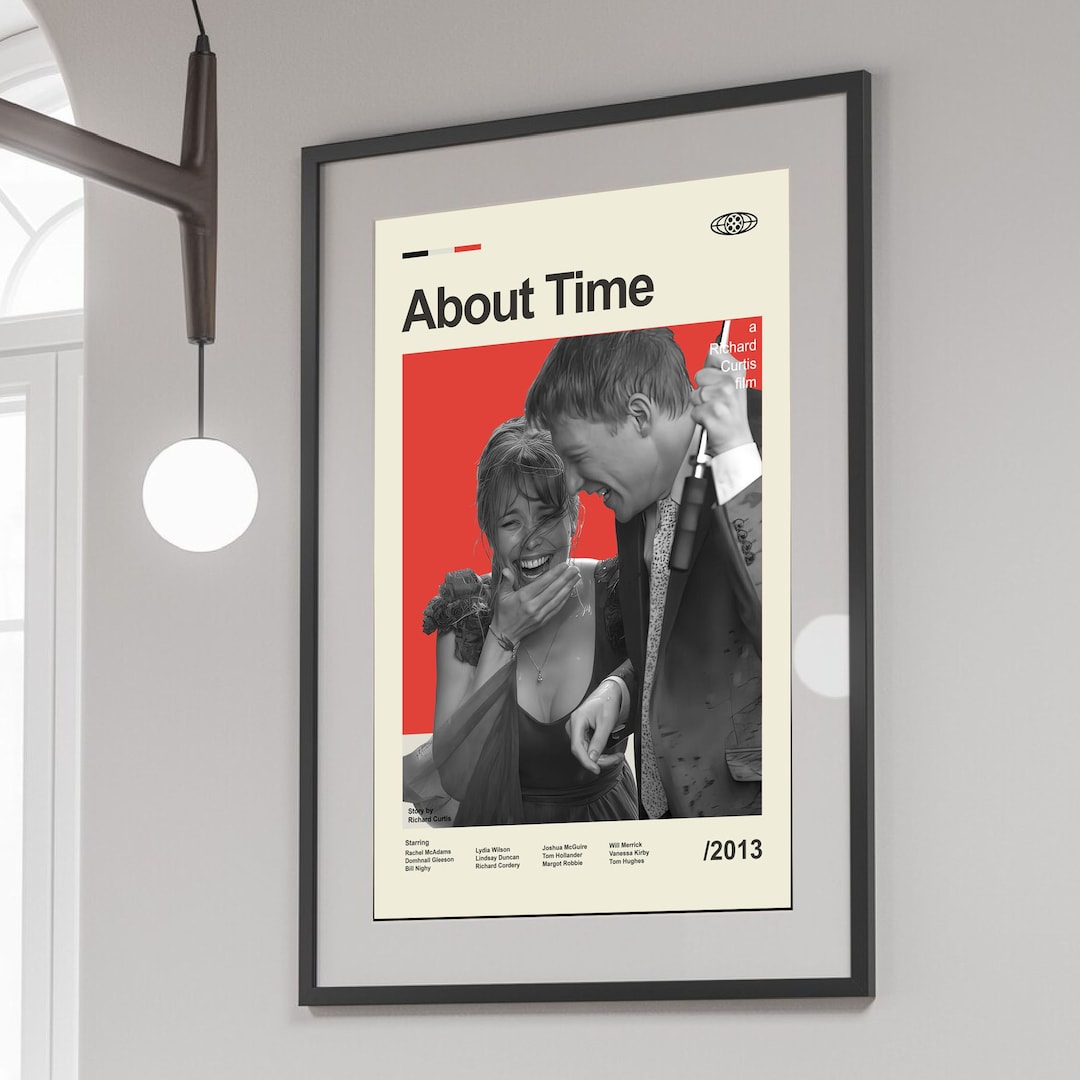 About Time Movie Poster Digital Download Movie Wall Art for Room Decor ...