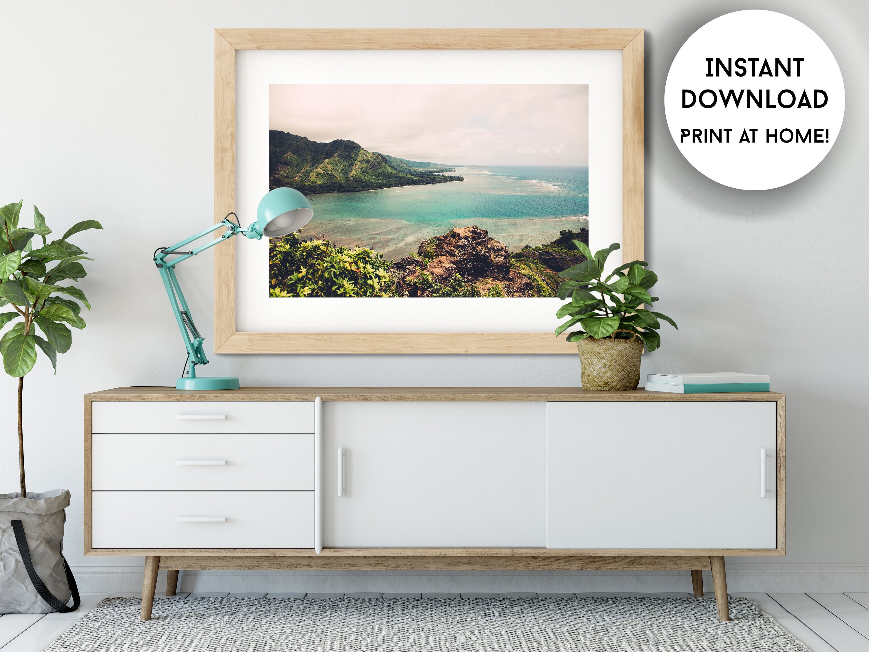 Printable Hawaii Landscape Photo Hawaii Adventure Digital | Etsy