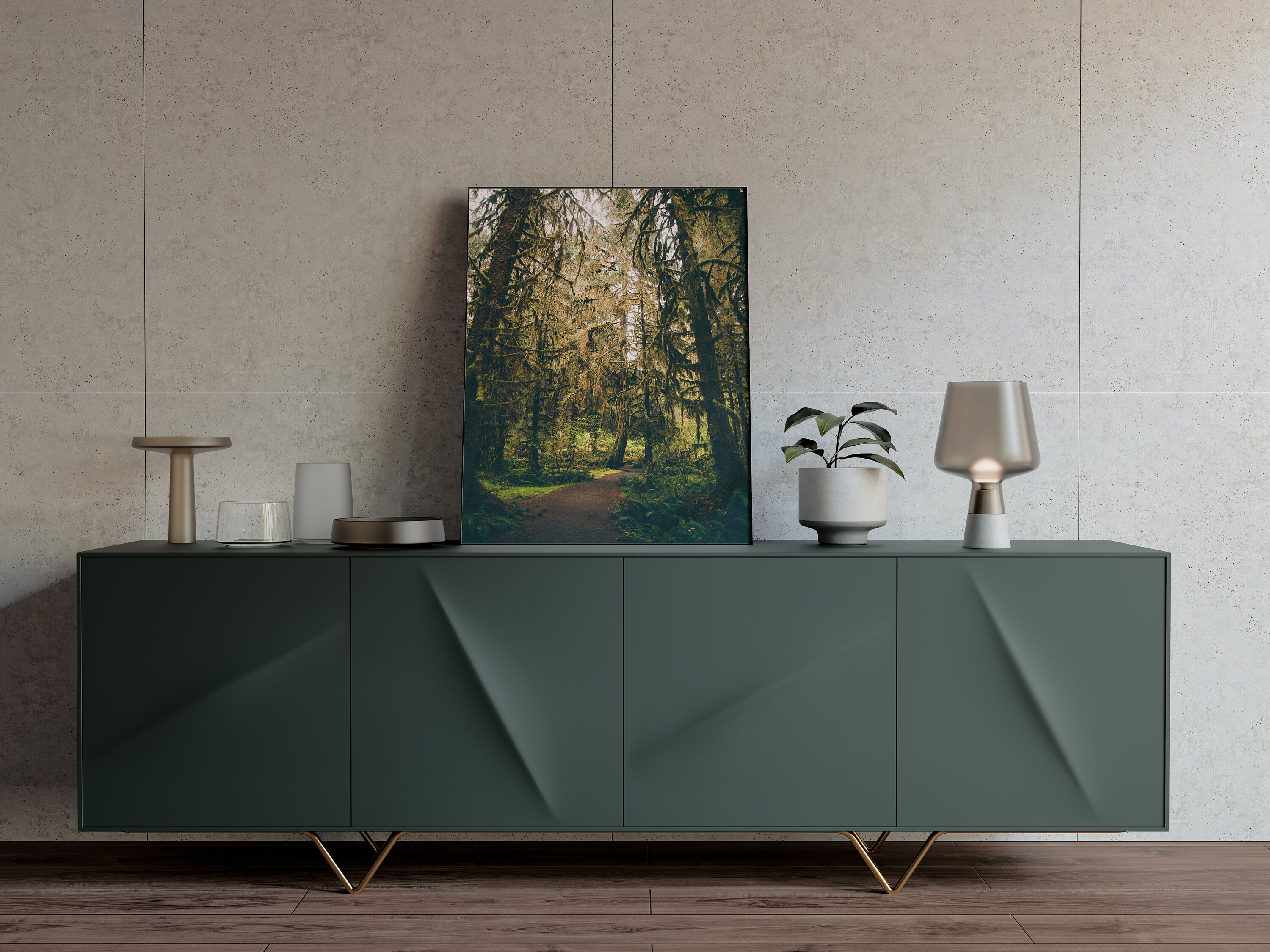 Hoh Rainforest Printable Wall Art, Pacific Northwest Print, Olympic ...