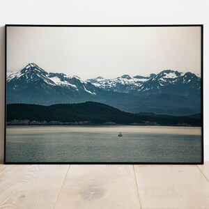 Alaska Photography Wall Art, Coastal Mountains Landscape Photograph ...