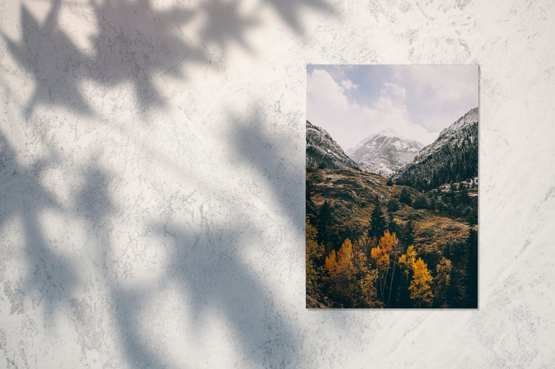 Ouray Colorado Wall Art Landscape Photography Mountain Wall | Etsy