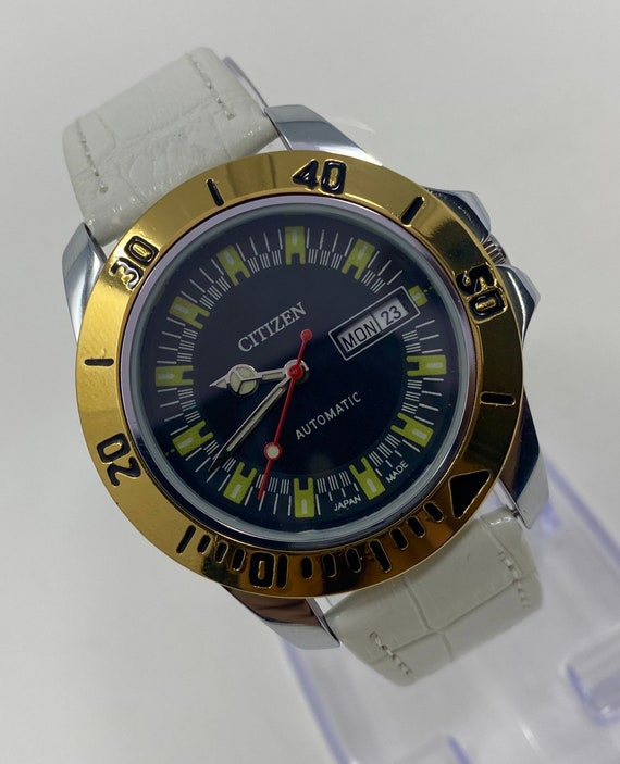 Vintage Citizen Golden Bezel Diver Automatic 21 Jewel… - Gem