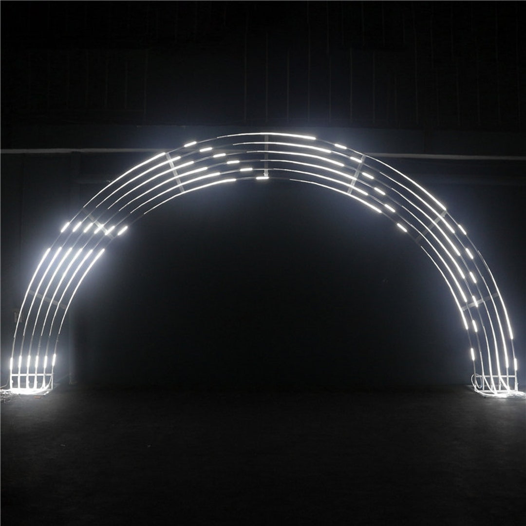 LED Meteor Light Wedding Arch: DIY Party Backdrop - Etsy