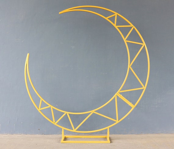 Wedding Moon Arch Party Backdrop Stand Metal Iron Arch Home - Etsy