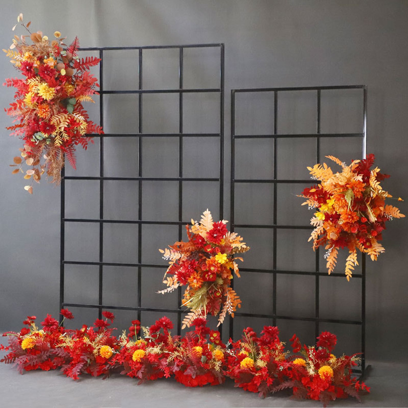 Wedding Arch Flower Arch Wrought Iron Backdrop Stand - Etsy