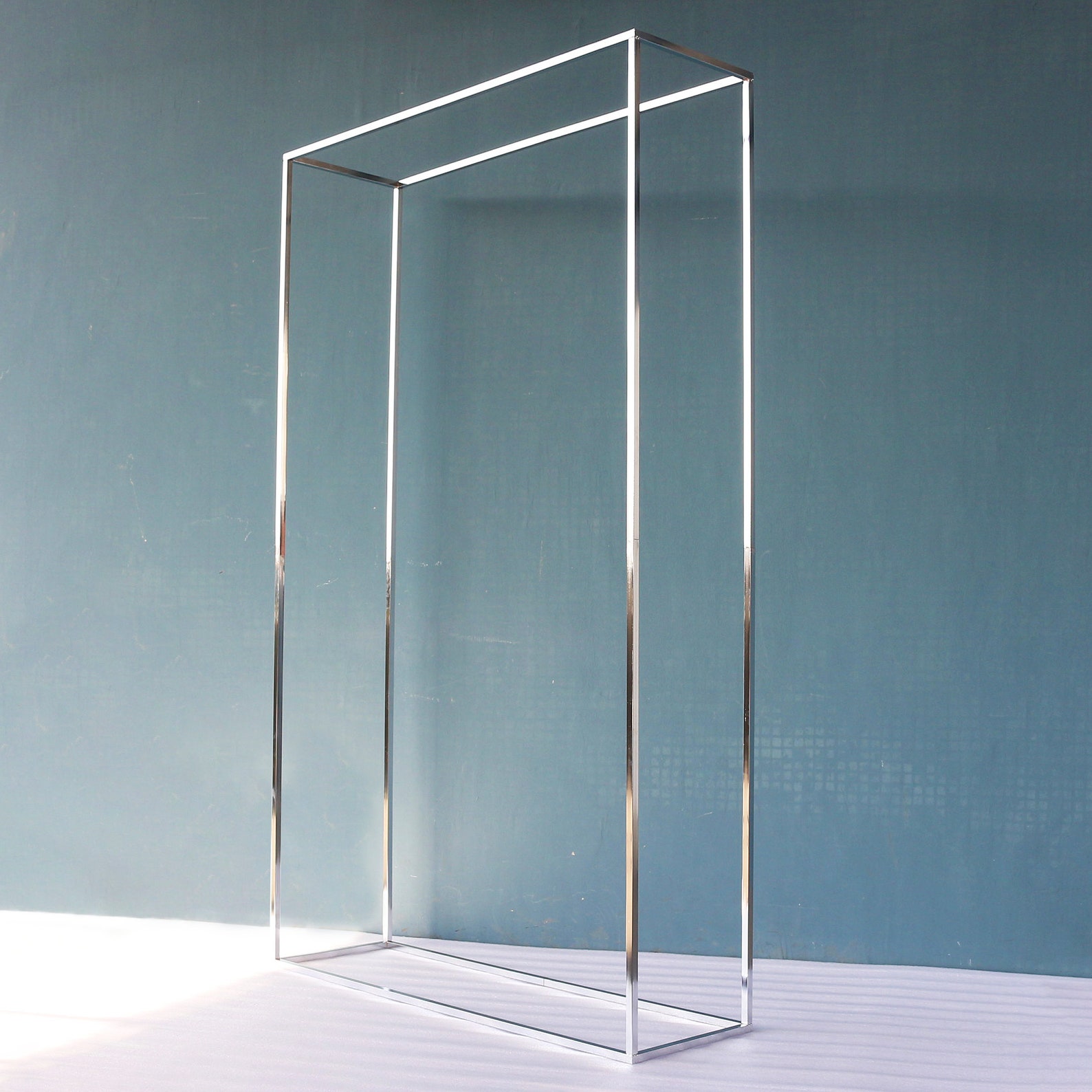 Shiny Gold Plated Wedding Metal Stand Arch Wedding Square - Etsy