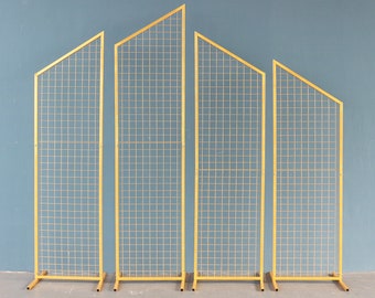 Geometric Grid Frame Wedding Background Decoration Stage | Etsy UK