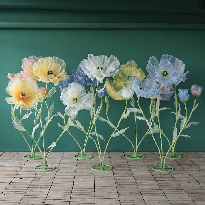 Fake Flower Backdrop - Etsy