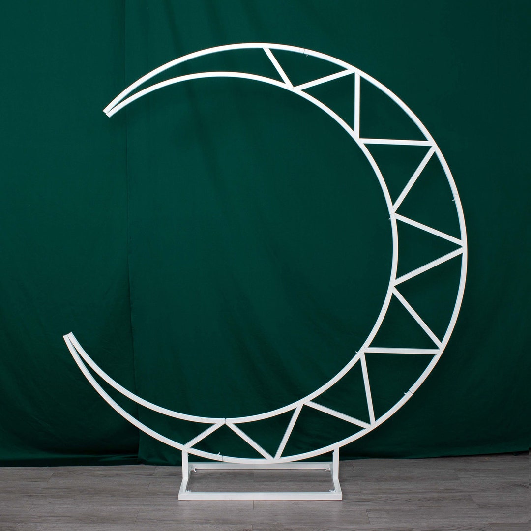 Wedding Moon Arch Party Backdrop Stand Metal Iron Arch Home Decor ...