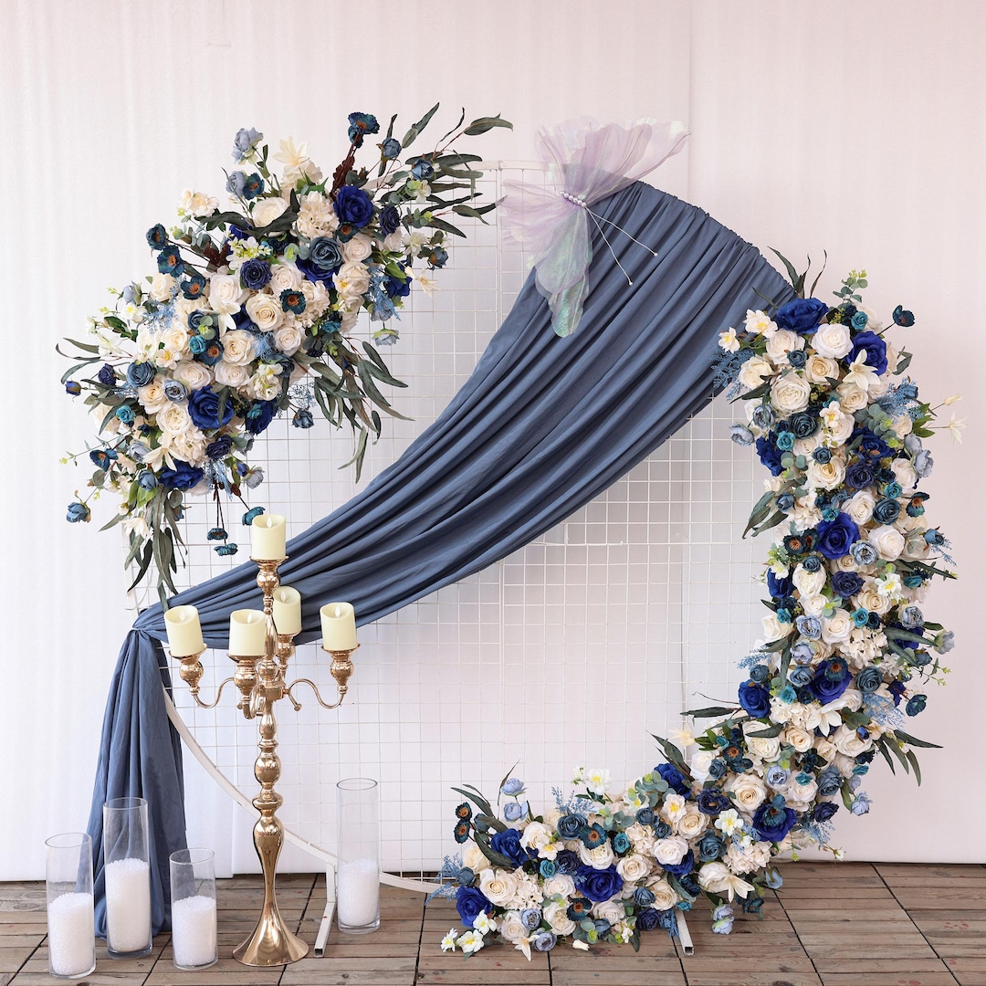 2m Luxury Runners Artificial Flower Row Table Centerpiece Wedding Rose ...