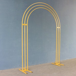 Wrought Iron Wedding Arch: Triumphal Three Tube Arch - Party Decor - Etsy