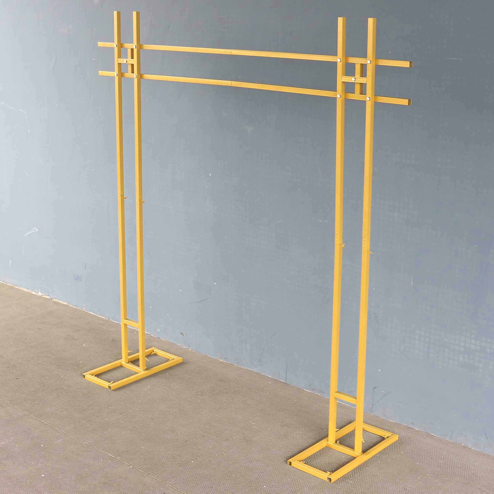 Wedding Arch Wrought Iron Wedding Props Double Pole Square - Etsy