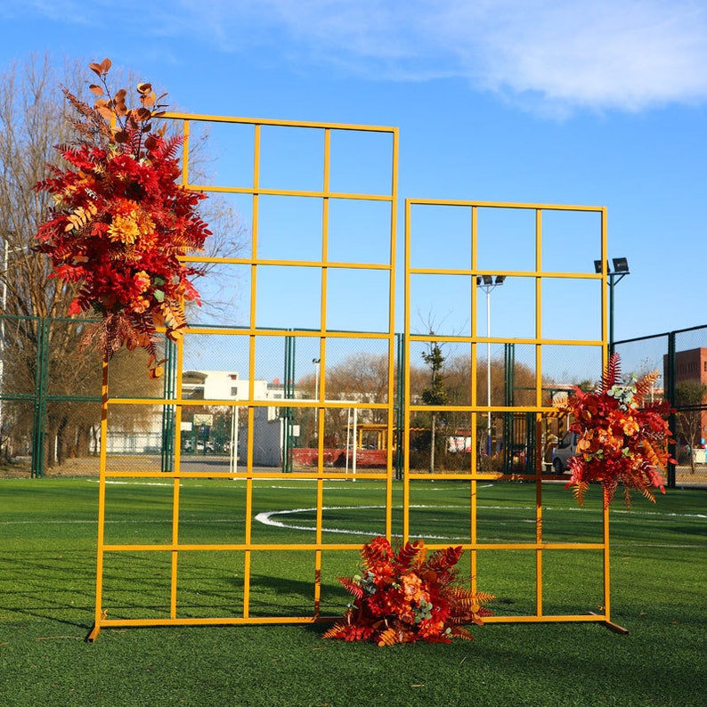 Wedding Arch Flower Arch Wrought Iron Backdrop Stand - Etsy