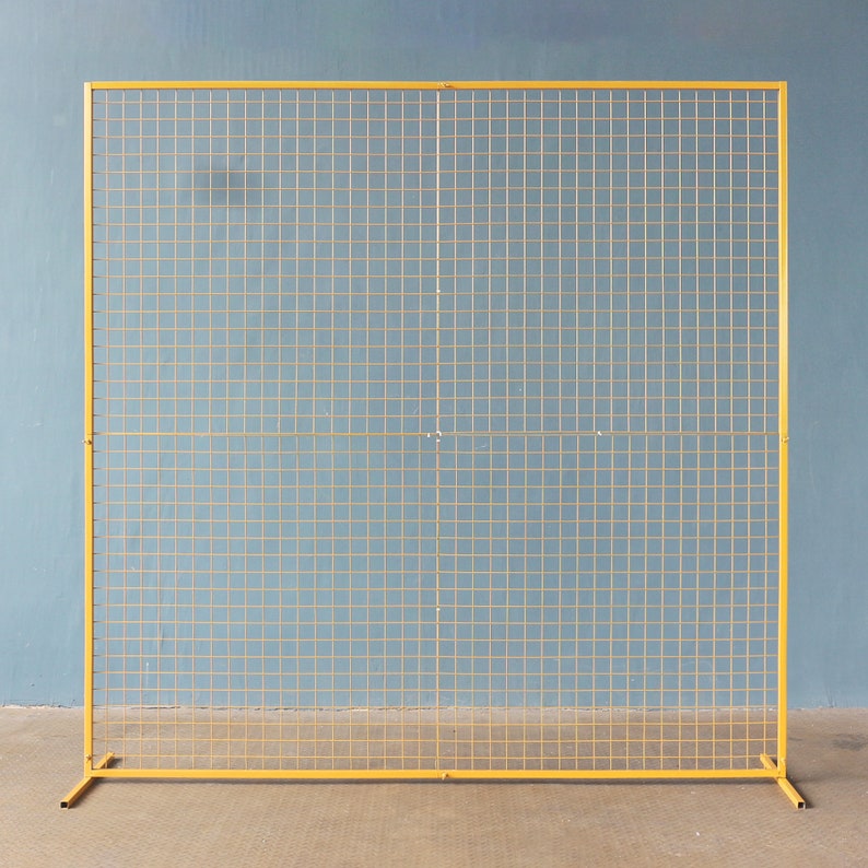 Square Grid Metal Frame Arch Wedding Background Stand Iron | Etsy