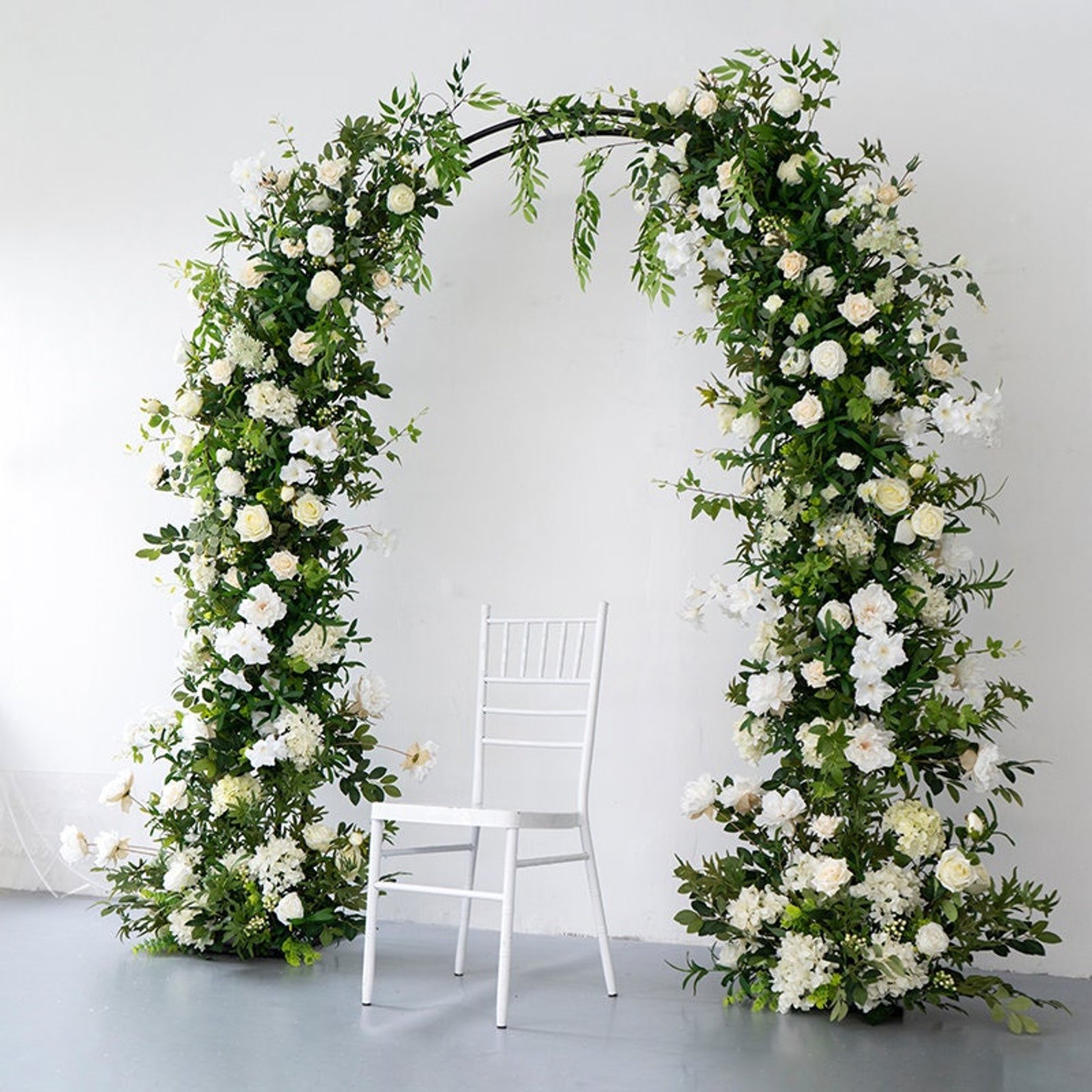 Artificial Flower Row Arch Decoration Outdoor Wedding - Etsy