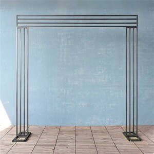 Large Square Arch Metal Flower Stand Arch Frame Wedding Background ...