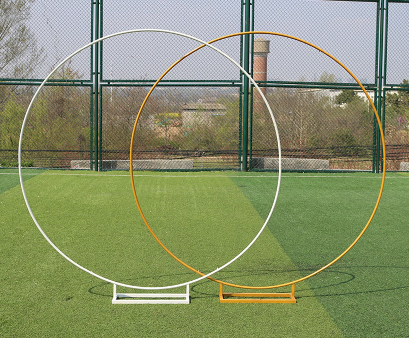 Wedding Round Arch Ring Stand Wedding Background Decor - Etsy